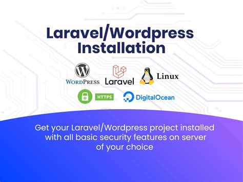 your laravel wordpress project installed on any server upwork