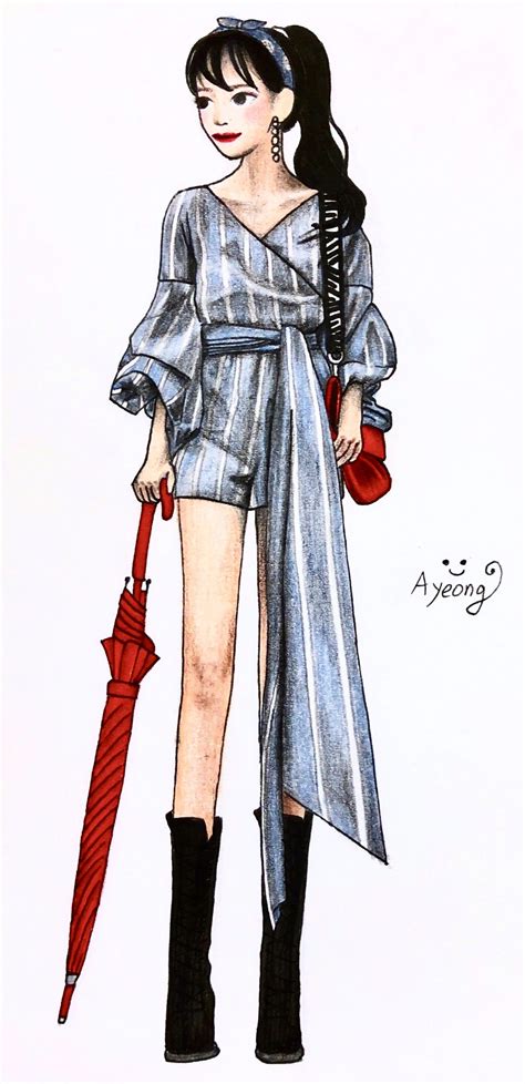 30 Fashion Illustration Fashionillustrations Fashionsketch 옷