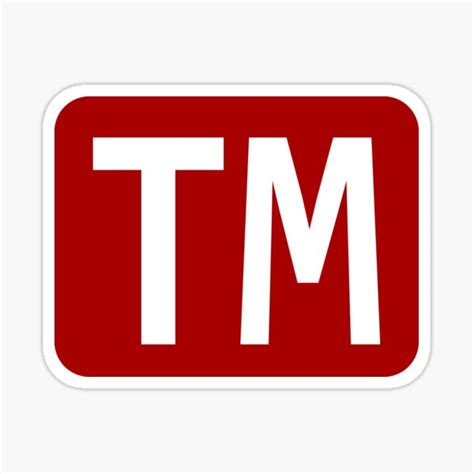 Tm Initials Sticker For Sale By Jeallan Redbubble