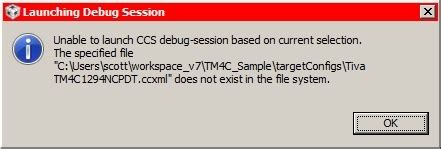 CCS CCSTUDIO Rename A Project Now Can T Find A File THAT NEVER