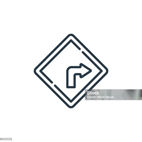 흰색 배경에서 격리된 오른쪽 벡터 아이콘을 돌립니다 개요 얇은 선은 웹 사이트 디자인 및 모바일 응용 프로그램 개발을위한 오른쪽 아이콘을 켭니다 얇은 선이 오른쪽 윤곽선