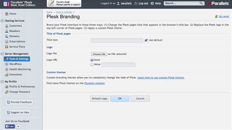 Plesk 12 Review Of Tools And Settings • Conetix