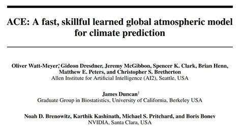 Nature 机器学习和物理模型的双向奔赴 种AI气候建模方法 知乎