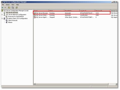 Configure Sql Server