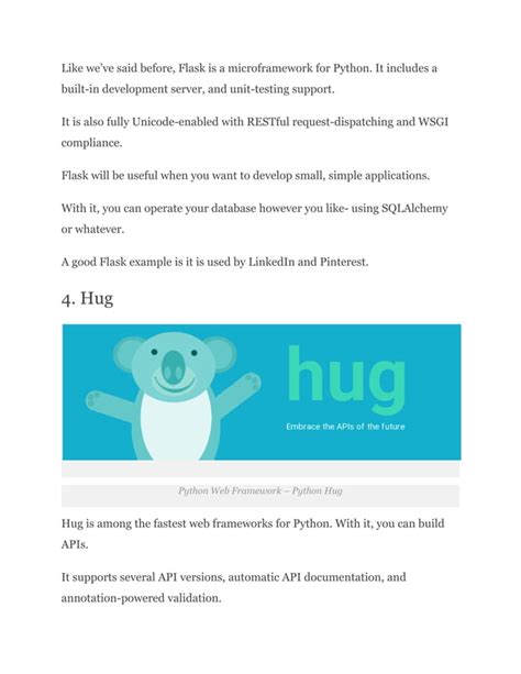 Python Web Framework A Detailed List Of Web Frameworks In Python Pdf