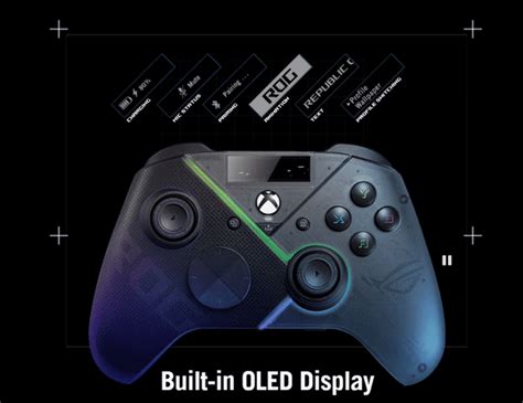 Asus Announces New Xbox Controller With A Built In Oled Screen The Verge