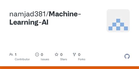 Github Namjad Machine Learning Ai