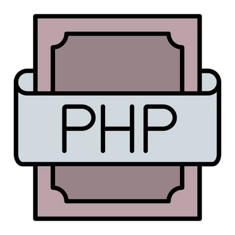 Php Generic Outline Color Icon