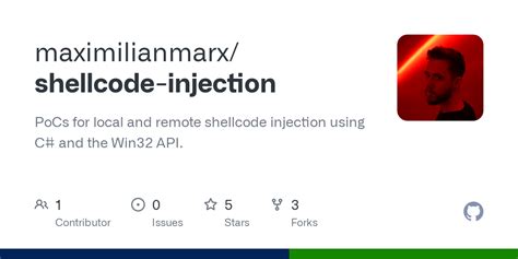 Github Maximilianmarx Shellcode Injection Pocs For Local And Remote Shellcode Injection Using