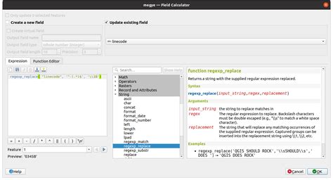 Using The Field Calculator To Replace The Character In Qgis
