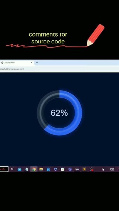 Loading Process From 1 To 100 Using Html Css And Javascript Shortsvideo Webdevelopment