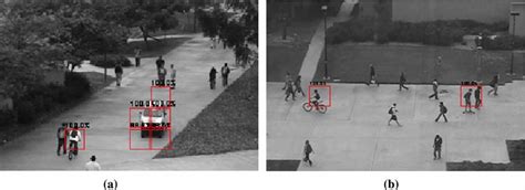 Examples Of Anomaly Detection And Location On The Ucsd Dataset A Ped1
