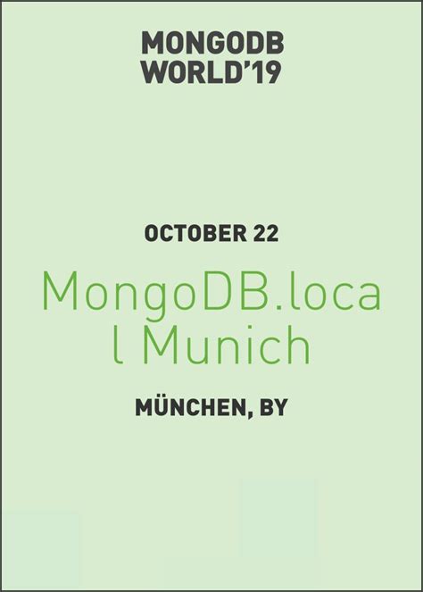 yulia genkina on linkedin mongodb datamodeling munich talk