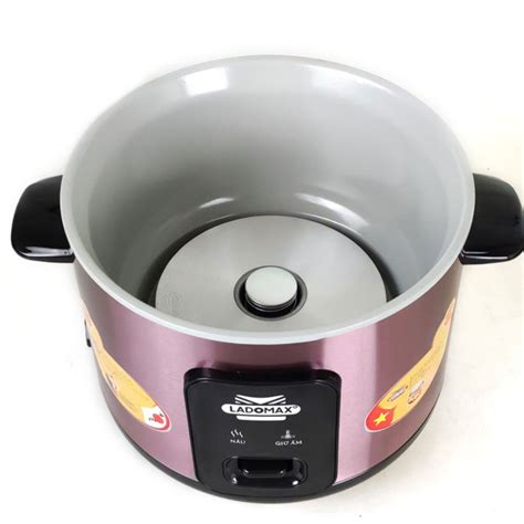 Nồi Cơm điện Nắp Rời Ladomax 12 Lít Ha 7112 Giá Kho Bestmua