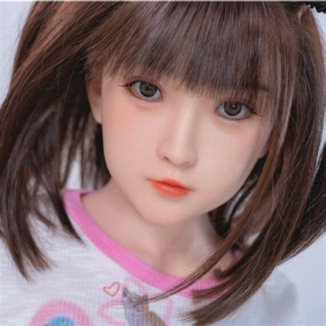 Sora Short Hair Japanese Sex Doll With Silicone Head Nakedoll