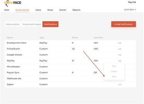 How To Fix Noahface Clock Events Not Flowing Through Into Employment Hero Payroll