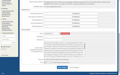 GamePanel Io Provisioning Module WHMCS Marketplace