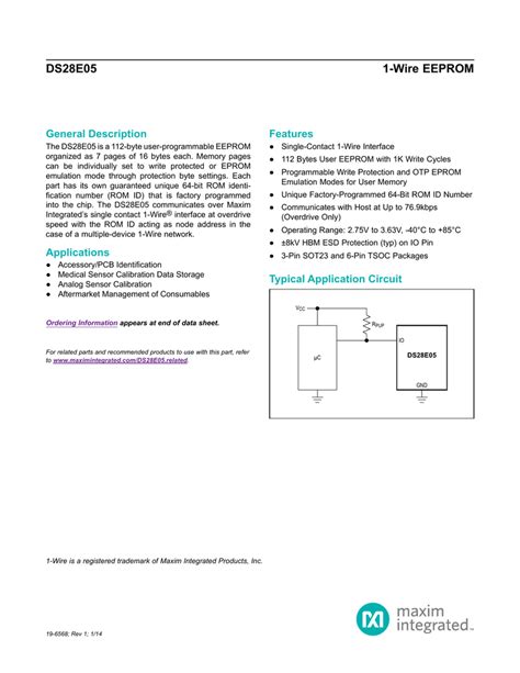 Single Wire Eeprom At Katie Felton Blog