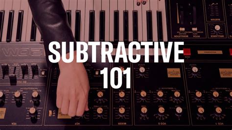 Subtractive Synthesis Part One The Basics Yamaha Synth