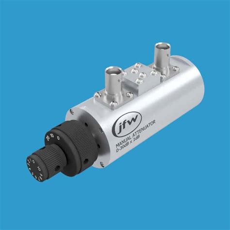 Manual Attenuator DC MHz DB X DB DR JFW Industries