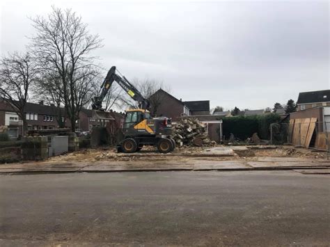 Sloop Woningen Voor Woningvereniging Heemwonen Janssen Aanneming