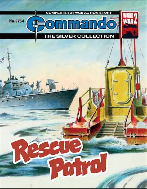 Commando Comic Silver Collection Issue 5754 Mags Direct