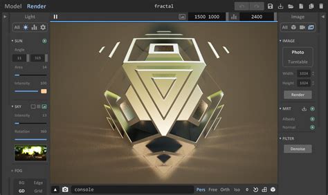 Ephtracy On Twitter MagicaVoxel 0 99 4 2 Intel Open Image Denoise