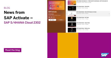 Sunil Mehta On Linkedin Learn More About The Key Updates To Sap Activate From The Sap S4hana