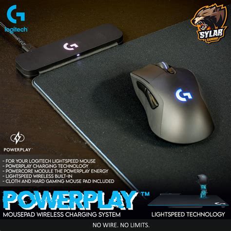 Jual Logitech G Powerplay Mousepad Wireless Charging System Shopee Indonesia