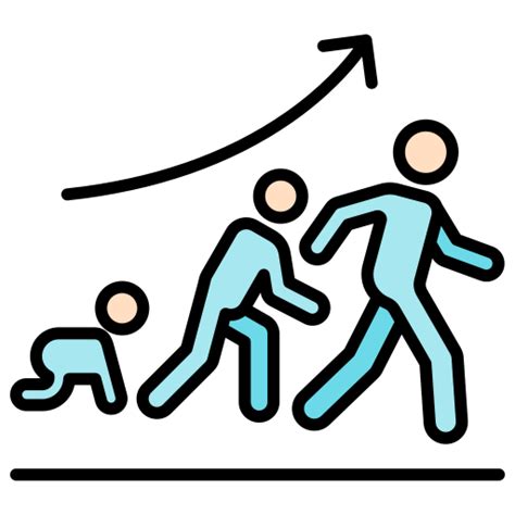 Evolution Generic Color Lineal Color Icon