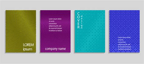 최소한의 추상적인 벡터 하프톤 커버 디자인 서식 파일입니다 미래 기하학적 그라데이션 배경입니다 플 래 카드 배너 전단지 프레 젠