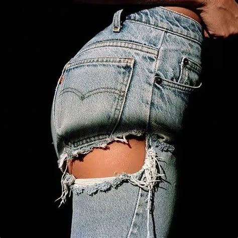 High Waisted Ripped Jeans Tumblr