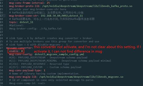 how to set the msg broker if use my own model when running the code of
