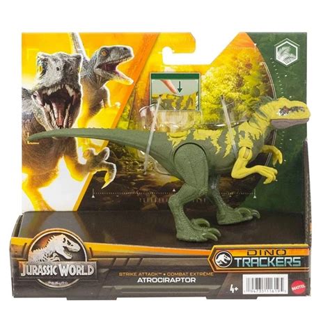 Jurassic World Dino Trackers Dinoszaurusz Figura Atrociraptor