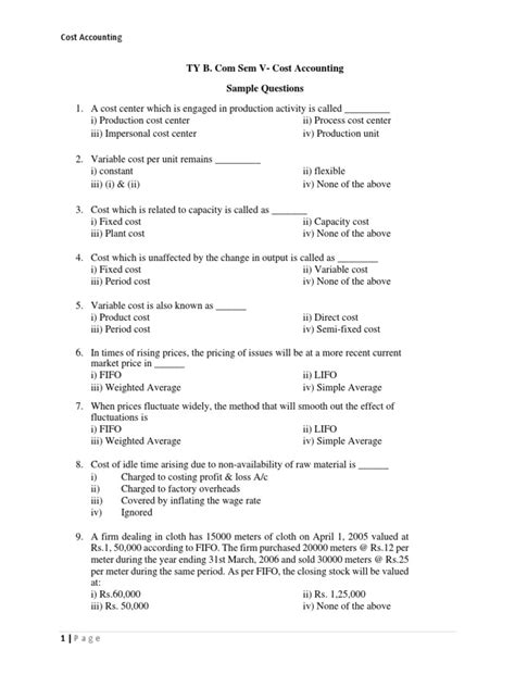 Sem V Tybcom Sample Mcqs All Subjects Pdf Pdf Network Topology