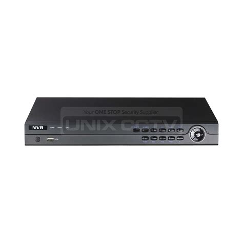 Ip Nvr 12mp 16 Ch 160mbps 2xsata 16ch Poe H 264 Hdmi Vga Unix Cctv