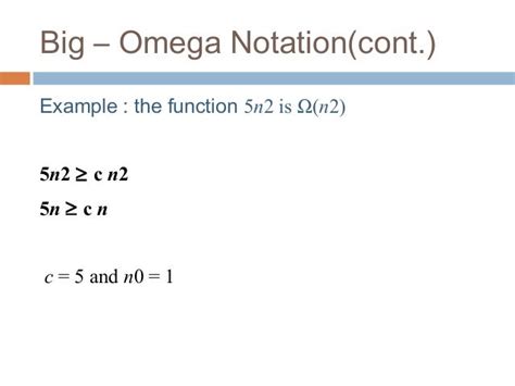 Algorithm Analysis Basics Seven Functionsbig Ohomegatheta