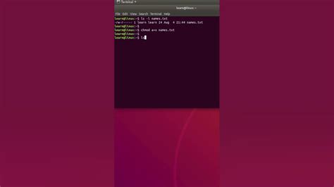 Chmod Symbolic Or Text Method Youtube