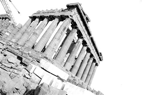 그리스에서 오래된 건축물과 역사적 장소인 파르테논 신전 사진 배경 및 무료 다운로드를위한 그림 Pngtree