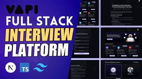 Full Stack Real Time Ai Voice Agent Interview Platform With Nextjs Vapi Reactjs And Firebase