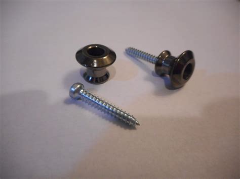 Dunlop Buttons And Screws 2 For Dual Design Strap Locks
