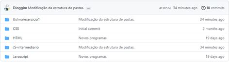 GitHub Dioggim FullStack Full Stack Javascript Estudos