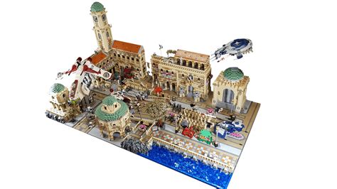 My Lego Naboo Diorama Based On The Map R Starwarsbattlefront