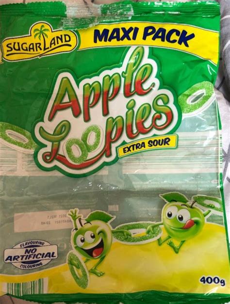 Apple Loopies Maxi Pack Sugar Land Kalorie Kj A Nutriční Hodnoty Kalorickétabulky Cz