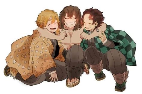 94 Demon Slayer Tanjiro And Zenitsu Fanart Rosamond Dianna