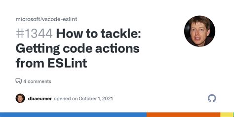 How To Tackle Getting Code Actions From Eslint · Issue 1344
