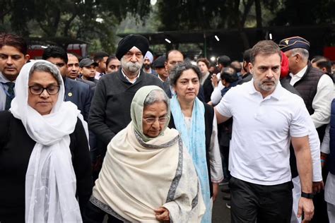 Manmohan Singh Funeral Controversy Congress Bjp Rahul Gandhi Pm Modi कांग्रेस बोली मनमोहन