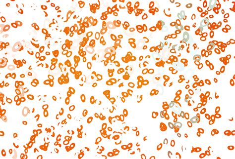 Light Orange Vector Texture With Disks 17049681 Vector Art At Vecteezy