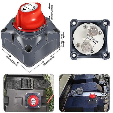 Main Switch Battery Disconnect Isolator Switch 12v 48v Battery Disconnect Switch Main Switch