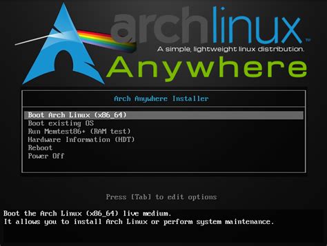 Install Arch Linux Step 1 Manjaro Dot Site